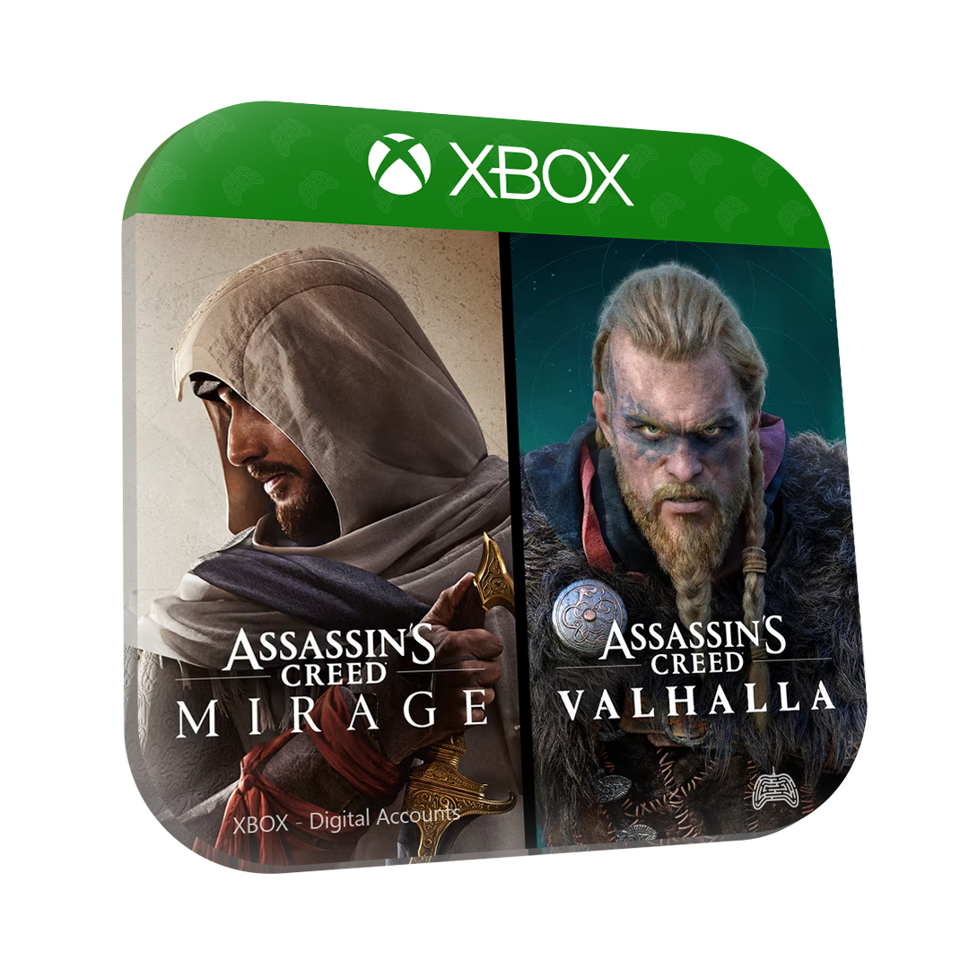 خرید بازی دیجیتالی Assassin’s Creed Mirage + Assassin's Creed Valhalla ...